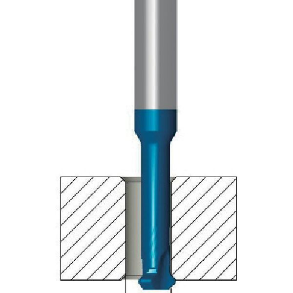 ・小径穴(最小刃径3.0mm)の裏面取りができる超硬ソリッドチャンファーリングカッターです。・マシニング加工に最適です。・スパイラル刃なので切れ味が滑らかです。・ドリル穴の裏も表もミリング加工で、面取り・バリ取りができるミニチャンファーです...