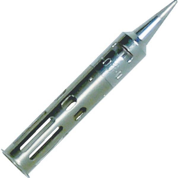 ・SKM-40用半田コテチップ(金属触媒内蔵)です。・SKM-40の部品交換に。・品名：コテ先(触媒内蔵)・適合コテ：SKM-40・銅(鉄・クロムメッキ)・生産国 日本・JANコード 4989833050429・質量 6.600g・コード：...