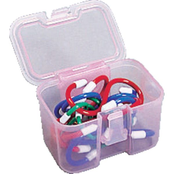 ・ベルトに簡単装着可能なベルトクリップ付で片手でフタが開けます。・中身が見えるタイプです。・フタは取り外し可能です。・色：透明・外形寸法(mm)間口：90・外形寸法(mm)奥行：68・外形寸法(mm)高さ：55・有効内寸(mm)間口：76・...