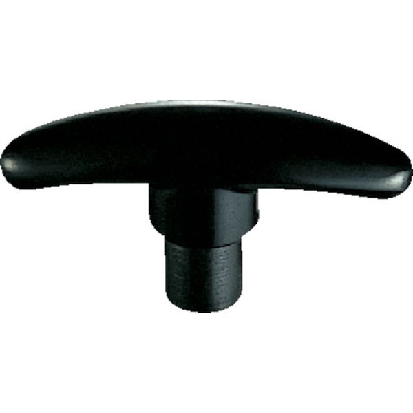 ・ハンドル操作で垂直に持ち上げる部分に使用できます。・ノブ高さ(mm)：50・幅(mm)：26・耐熱温度(℃)：110℃・リーマ穴径(mm)：6・リーマ穴深さ(mm)：30・長さ(mm)：95・リーマ穴タイプ・ハンドル:フェノール樹脂・イン...