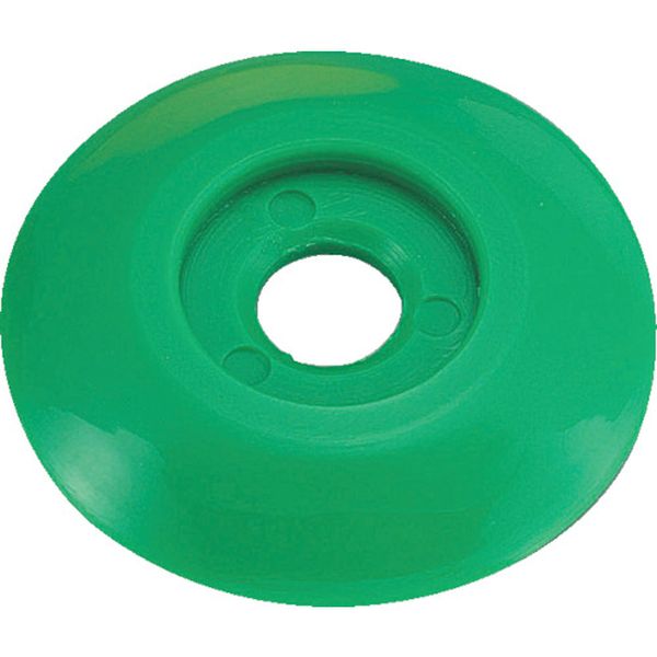 ・カラーABS樹脂により丈夫で、目立ちやすいです。・測量のポイント時の測量びょう(メジャーネイル)のベースに。・色：緑・外径(mm)：46・厚さ(mm)：6・穴径(mm)：10・適応メジャーネイル：TMN-2/TMN-R/TMN-3/TMN...