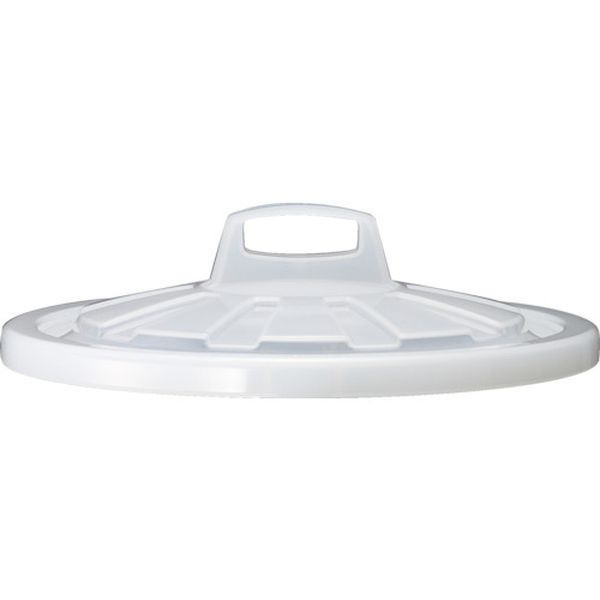 ・半透明タイプPPペール90L(品番：TPTM-90)用フタ。・色：半透明・間口(mm)：555・奥行(mm)：555・高さ(mm)：140・外径(mm)：555・適合本体：TPTM-90・ポリプロピレン(PP)・本体は別売りです。・生産国...