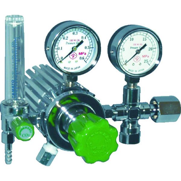 ・アルミフィンで凍結を防止します。・大気熱エネルギーを利用するため電源が不要です。・減圧時に温度降下するガスに最適です。・流体：炭酸ガス・1次側使用圧力(MPa)：2～12・2次側使用圧力(MPa)：0.1～0.3・入口接続：W22-14(...