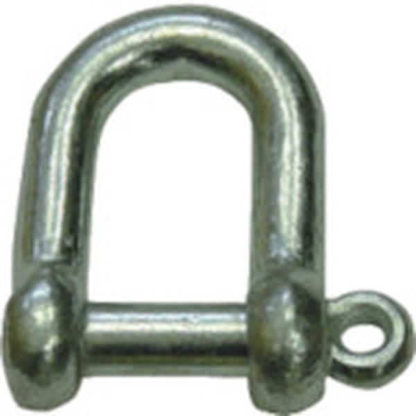 ・メッキ加工をしています。・ワイヤーと金具類の接続など。・ねじ径：W3/4・B(mm)：38・D(mm)：19・L(mm)：67・d(mm)：39・使用荷重(ton)：1・使用荷重(t)：1.0・HHH　ネジシャックル電気メッキ19mm・ス...