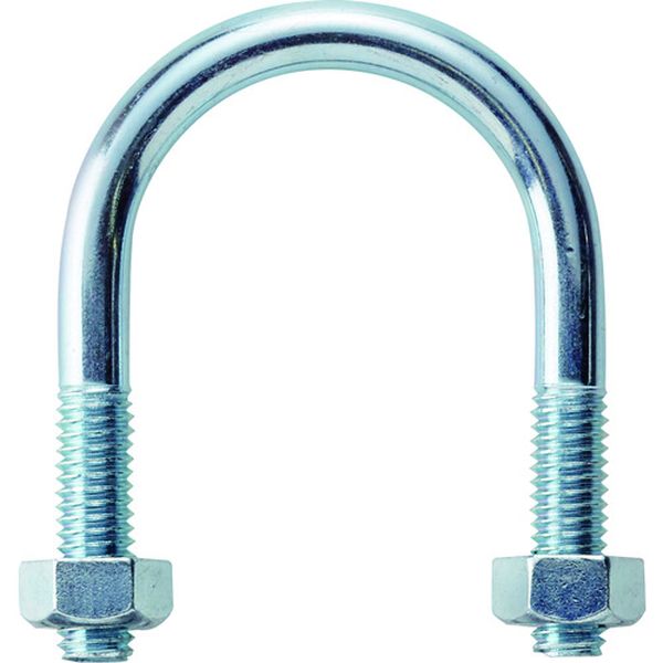 ・U字金具のミリねじ仕様品です。・反対側から閉じるような形で締結します。・SGP管パイプ締め付け金具。・横配管、縦配管に。・ガス管や空調管、配電盤止め用として。・適合管外径D：20A・適合管外径(mm)：27.2・P(mm)：34・H(mm...