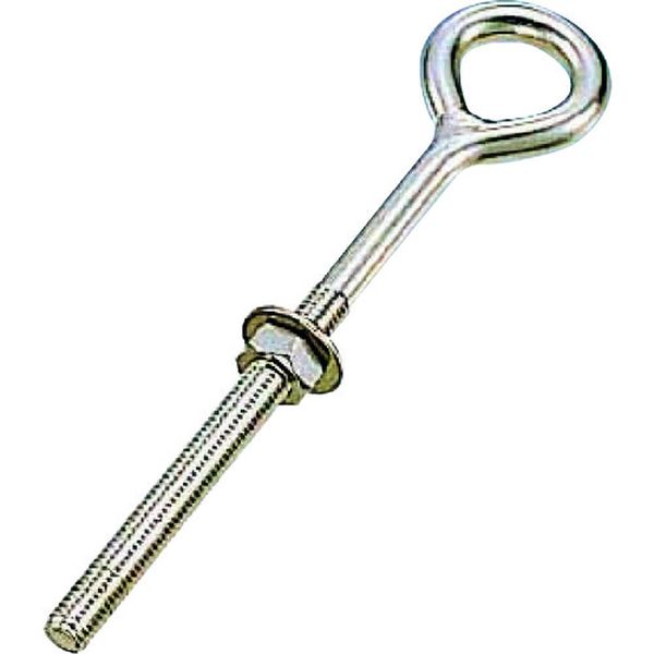 ・首下が長いので、厚みのある部分に使用できます。・械器具類の吊り上げなど、一般の荷役に。・使用荷重(kN)：0.78・D(mm)：7・H1(mm)：156・L(mm)：18・T(mm)：80・(H)(mm)：36・(B)(mm)：120・ね...