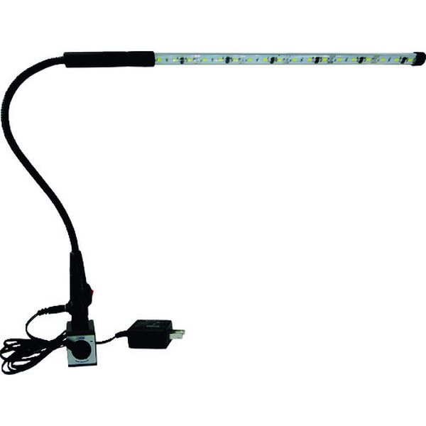 ・温白色の柔らかい色合いのLEDライトです。・先端のLEDライトが交換できるセパレートタイプです。・ライト部に直接電源アダプターを差しこみ、手に持って使用することもできます。・商品検査など、手元の照明に。・明るさ(lm)：756・吸着力(N...