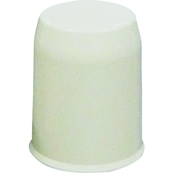 ・突出したボルトをカバーし、ひっかけ事故のケガを防止します。・複数サイズのねじ径に対応します。・荷重や衝撃に強い特殊樹脂製です。・平座金付きダブルナットを完全収納しています。・突出したボルトのカバーに。・色：ミルキーホワイト・適合ねじ：M8...