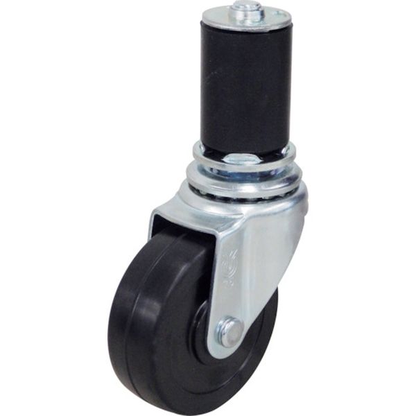 ・車幅が広いため、グレーチングに入りにくくなっています。・厨房機器やワゴンなどで用として。・車輪径D(mm)：100・タイプ：自在式・許容荷重(daN)：50・許容荷重(kgf)：51・車輪幅(mm)：25・取付高H(mm)：128・軸長L...