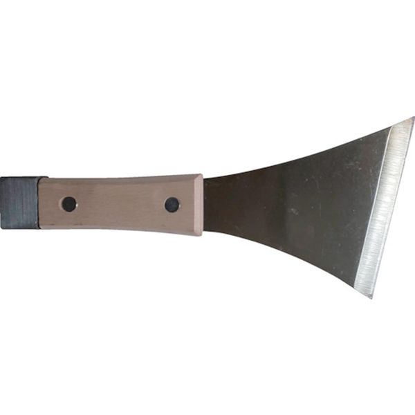 ・刃先は小刃入り、柄尻からハンマーで叩けるため、強力軽快に剥がし作業が可能です。・汚れの剥がしや、丸缶の開封などに。・全長(mm)：200・刃幅(mm)：90・刃長(mm)：95・刃厚(mm)：1.8・鋼(SK-5相当)総焼入れ・生産国 中...