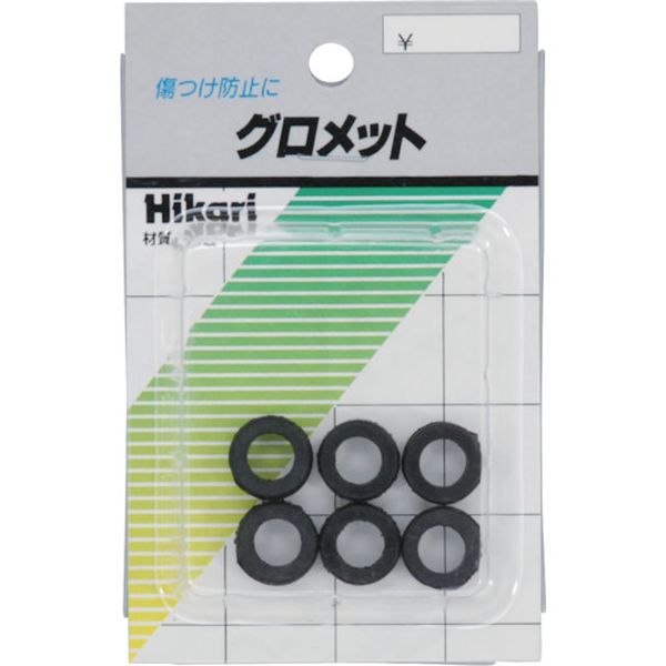 ・配線の保護、傷つき防止に適しています。・貫通穴やケーブルの保護・補強に。・色：黒・幅(mm)：9・奥行(mm)：15・高さ(mm)：6・膜なしタイプ・天然ゴム・生産国 日本・JANコード 4977720027227・質量 0.640g・コ...