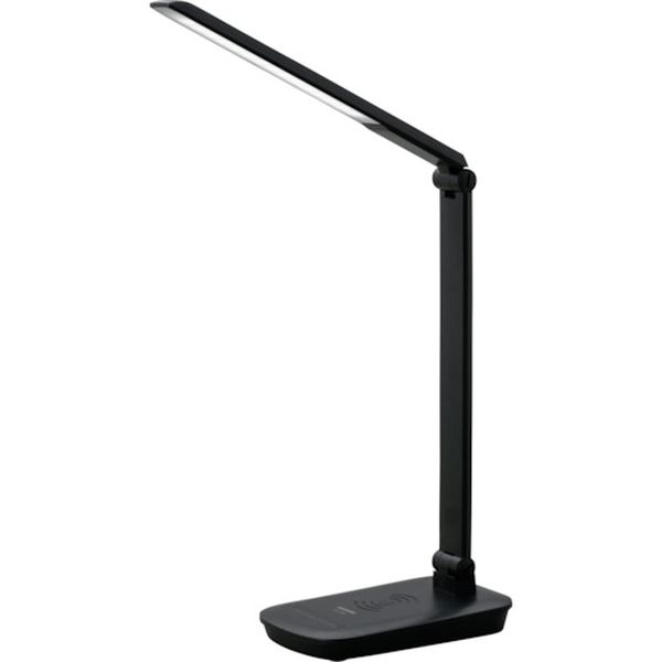 ・Qiワイヤレス充電機能搭載のLEDデスクライトです。・QiとはWPC(非接触充電規格の策定、普及を目的として設立された団体)が策定したワイヤレス給電の国際標準規格です。・勉強やテレワークの際に、スマホを置くだけで簡単に充電できます。・学習...