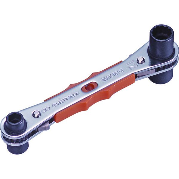 ・ラチェットメガネレンチ　　　　　　　　　・生産国 日本・JANコード 4571270241104・質量 180g・コード：135-3803 ・品目：MAK1823MAK1823楽天 HD店　