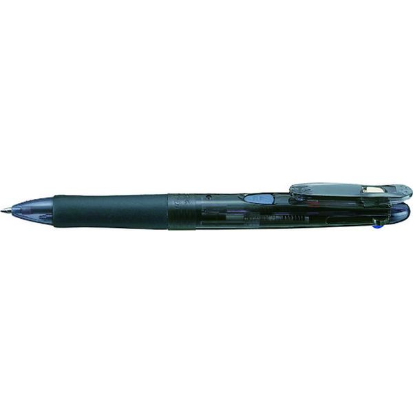 ・バインダークリップ採用のボールペンです。・芯径(mm)：0.7・インク色：黒・赤・青・本体色：ブラック・替芯：BR-6A-SK・3色ボールペン・ラバーグリップ・生産国 日本・JANコード 4901681329014・質量 12.800g・...