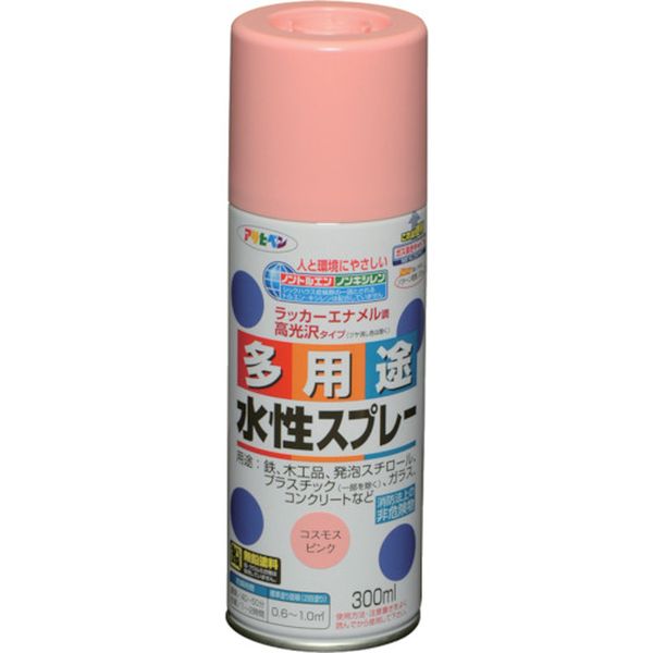 ・タレにくく、きれいに仕上がります。・油性塗料や発泡スチロールに塗っても下地を侵さず、いろいろな素材に使用できます。・発泡スチロール、プラスチック(アクリル、硬質塩ビ、ABS、スチロール)、鉄、木、ブロック、紙、ガラスなどに。・色：コスモス...