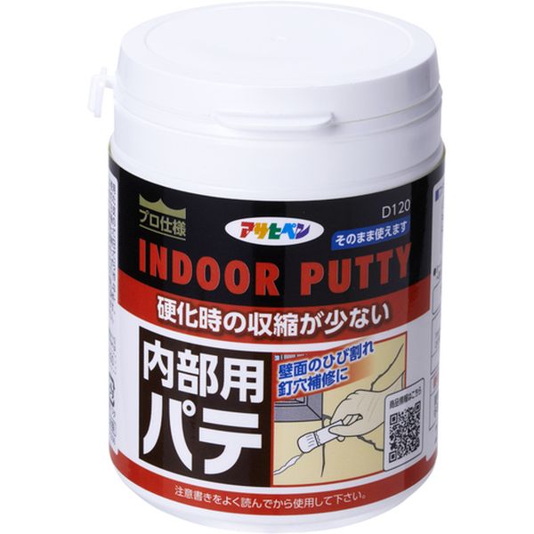 ・屋内壁面のひび割れ・釘穴補修に適してます。・屋内壁面の凹凸面、ひび割れ、釘穴などの補修に。・塗装やカベ紙貼りの下地調整に。・色：ホワイト・容量(g)：256・施工面積(［［M2］］)：約70m(1mm幅で3mmの深さ補修時)・硬化時間(2...