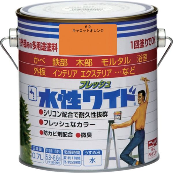 ・塗膜は汚れにくく、付着した汚れも水しぶきで簡単に洗浄できる(ウォッシャビリティに優れる)高性能塗料です。・タレにくい、微臭タイプです。・かび止め材、さび止め材配合しています。・浴室・台所・洗面所・部屋のかべや天井などに。・ドア・木のサン・...