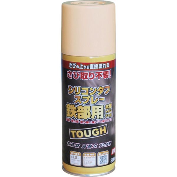 ・さびを落とさず、さびの上から直接塗ることができます。・1回塗りで乾きが早く、作業性抜群です。・アルミにも塗ることができます。・シリコン系高密度樹脂が水と酸素をシャットアウトし、さびの進行を抑えます。・複雑な箇所もスプレーできる、逆さ吹き仕...