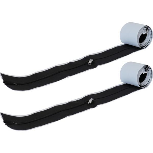 ・養生シートで現場の間仕切りや出入口の設置を自由にできる新発想どこでも扉の防塵シリーズです。・サポートリフタ防塵用シートBS-2840のドア(開閉用スライダ)として使用します。・シートに貼って設置できます。・サポートリフタ防塵用のドア(開閉...