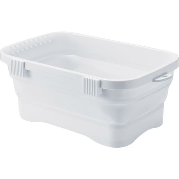 ・使用後はおりたたんでコンパクトに収納　容量6.6リットル・水抜き栓付き・生産国 日本・JANコード 4966149590108・質量 478g・コード：388-1986 ・品目：I590I-590楽天 HD店