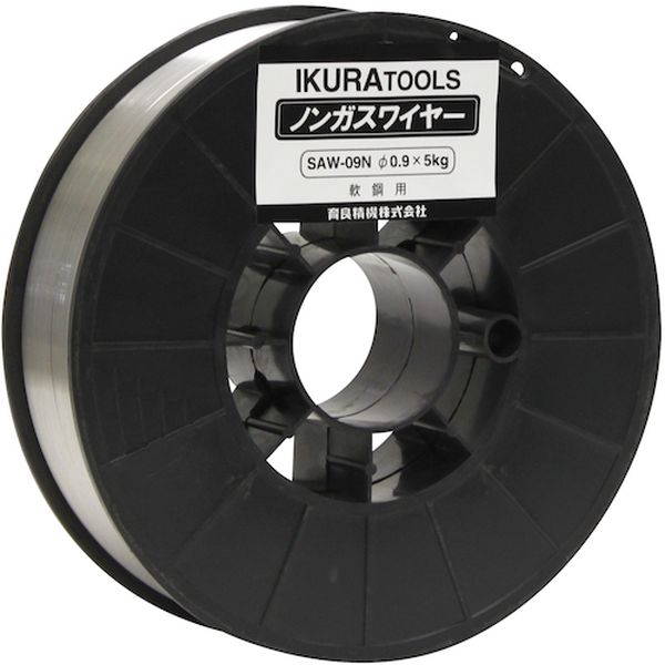 ・一般軟鋼の溶接時に・ガスを用意せずに溶接が可能になります・ワイヤーサイズ：Φ0.9・SA162F/SA160W/SA200用ノンガスワイヤー・軟鋼用　5kg巻・生産国 中国・JANコード 4992873284808・質量 5kg・コード：...