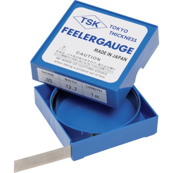 ・主に自動車エンジン、その他内燃機の組立並びに調整用として使用。・単一のすきまの連続測定使用に便利です。・半導体、車の整備、飛行機の整備、その他隙間の測定などに使用。・　カットして使用可能。・最小表示(mm)：0.05・精度：0.05(±0...