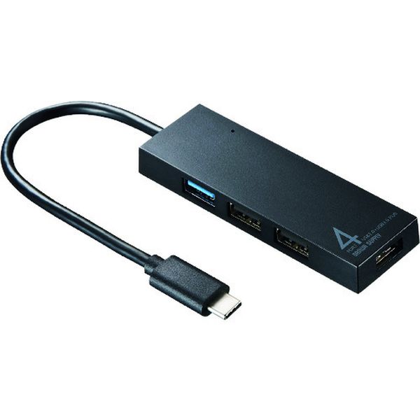 ・USBTypeCコネクタUSB2.0機器を接続するUSBハブです。・USBType-Cコネクタ採用で、Type-Cポートを搭載したパソコンなどで使用できます。・USB3.0×1ポート、USB2.0×3ポートのコンボハブです。・ワイヤレスマ...