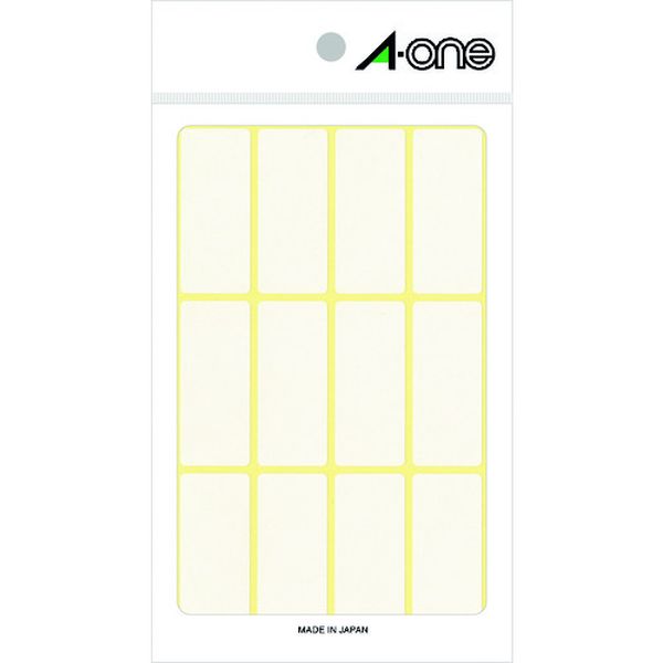 ・自由に書き込める白無地の手書き用ラベルです。・シートサイズ90mm×150mm・ラベルサイズ19mm×45mm12面15シート180片入・色：白・面付：4列×3段(12面)・1パック内：180片・ラベルサイズ(mm)縦：19・ラベルサイズ...