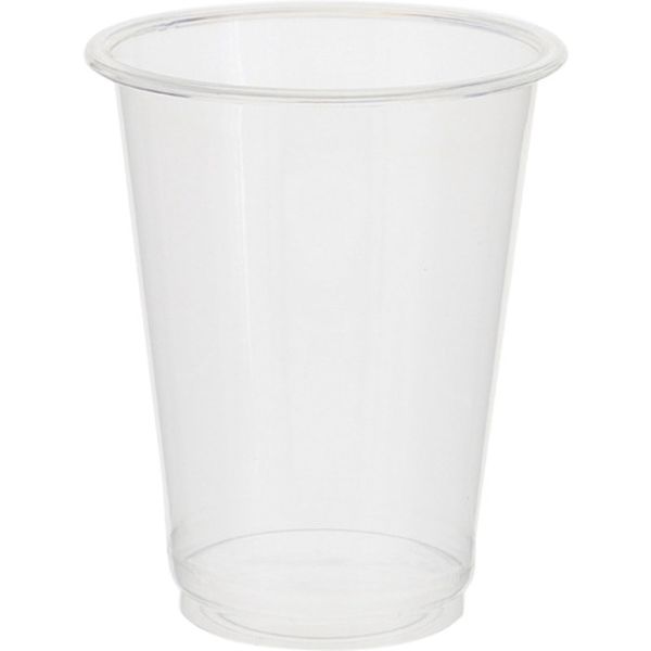 ・透明度の高い高品質PETカップです。・耐油性・耐薬性に優れています。・多くの来客者がおいでになる各種イベントにもおすすめです。・別売で「A-PET平フタ85mm口径用穴付き」「A-PETドームフタ12オンス用穴付き」があります。・容量(m...
