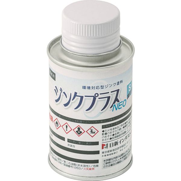 ・「PRTR法」、「特化則」、「有機則」をクリアした環境対応型高濃度亜鉛末塗料です。・亜鉛粉末と亜鉛フレーク粉末の併用で緻密な塗膜を形成し、長期防錆が可能です。・1液形エポキシ系樹脂を使用しており、上塗りが可能です。・乾燥塗膜中亜鉛末含有量...