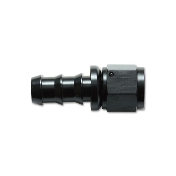 Vibrant -4AN Push-On Straight Hose End Fitting - Aluminumメーカー：Vibrantメーカー品番：22004・掲載画像は、カタログより抜粋した参考画像となっております。ご不安な場合は、メ...