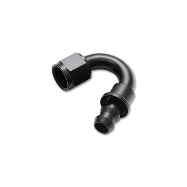 Vibrant -8AN Push-On 150 Deg Hose End Fitting - Aluminumメーカー：Vibrantメーカー品番：22508・掲載画像は、カタログより抜粋した参考画像となっております。ご不安な場合は、メー...