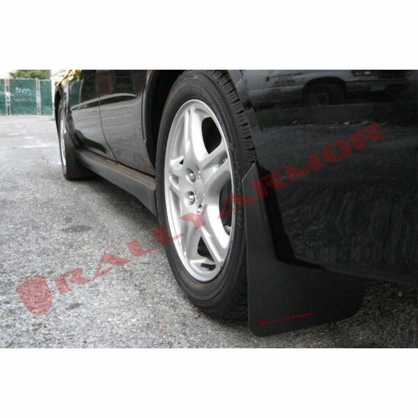 Rally Armor 02年-07年 スバル WRX/STI/RS/2.5i (wagons req mod) Basic ブラック Mud Flap w/ レッド Logoメーカー：Rally Armorメーカー品番：MF1-BAS-R...
