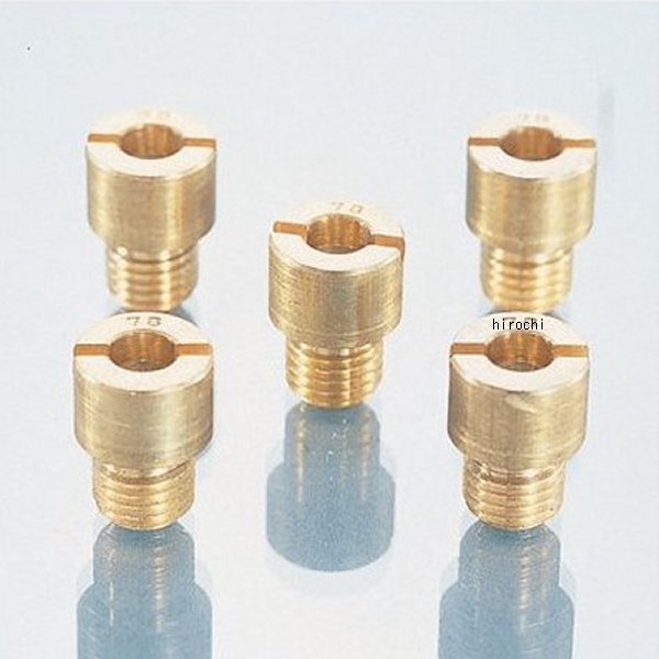 メインジェット番数:(＃72?＃100 ＃2.0ステップ)※セット販売では無く一個単位の販売となっておりますのでご注意ください。メインジェットサイズ:全長/11mm、最大直径/8mm450-3090720楽天 JP店　