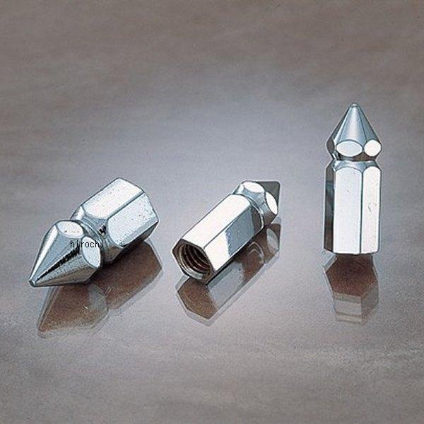キタコ クローム・パイクナット 5X0.8 CLUB AMERICANアメリカン用に設定された装飾パーツです。ナットタイプ、ボルトタイプ、タイヤバルブキャップ等サイズも豊富にラインナップしています。○適合車種:汎用○販売数: 1 ケ○内径:...