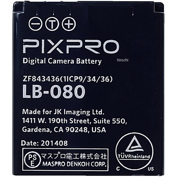 アクションカメラバッテリーです。SP1、およびSP360補修用長時間撮影する時に便利な予備バッテリー90373楽天 JP店　