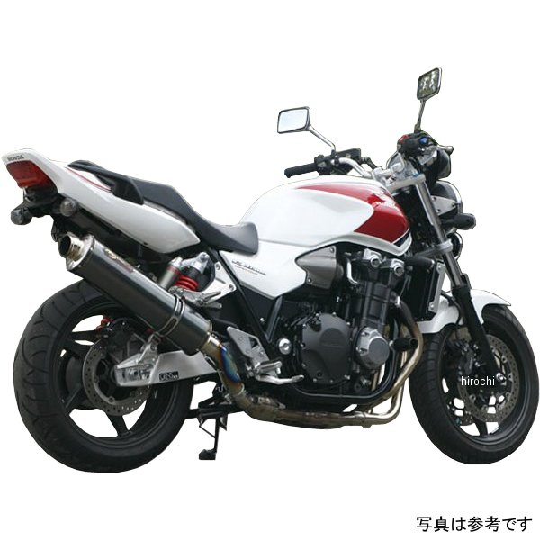 ノジマエンジニアリング スリップオンマフラー HEATチタン 機械曲げ03年-13年 CB1300SF、CB1300SB ABS装着可 (EBL-SC54、BC-SC54)タイプ:HEATチタンサイレンサーエキパイ:機械曲げチタン焼き焼きカ...