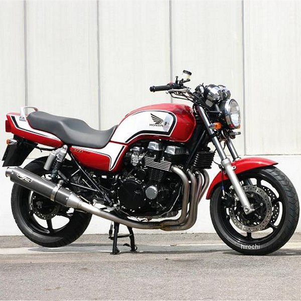 ノジマエンジニアリング フルエキゾースト FASARM S チタン 機械曲げ08年以前 CB750 (RC42)タイプ:カーボン製Vサイレンサーエキパイ/集合形式:チタン機械曲げ/4-1 TYPE-SC(スパイラルコレクター)カラー:カーボ...