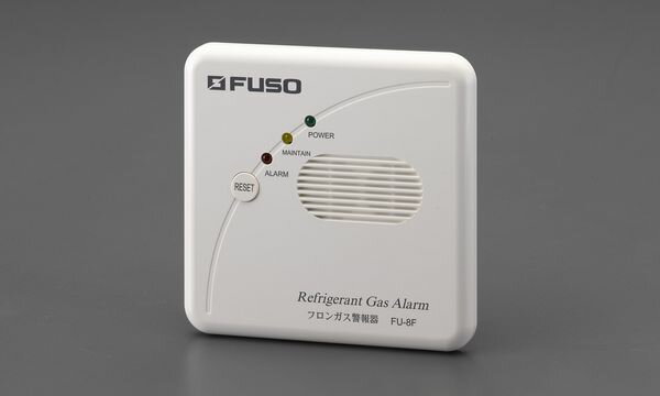 検知ガス：R410A検知方式：半導体フロンガスセンサ検知表示：赤色LED、警報時点滅電源：AC100V警報濃度：1000〜4000ppmおよび1/2RCL以下サイズ：116(W)×36.5(D)×120(H)mm重量：240g音量：70dB...