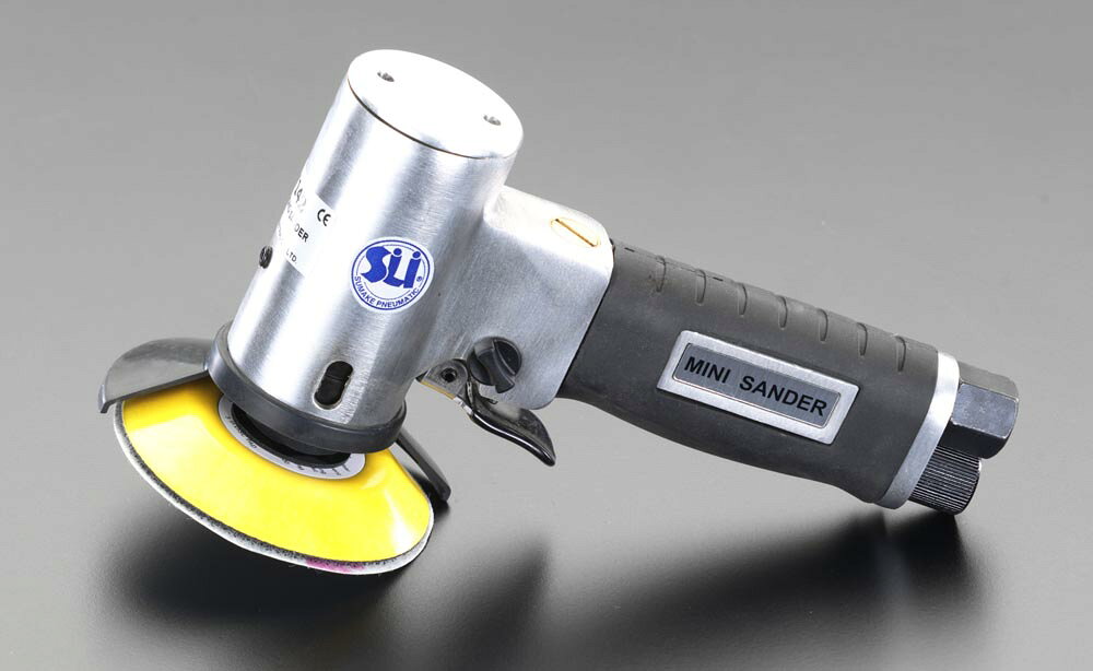 ●使用圧力:0.64MPa●ディスク径:50・75mm●エアー消費量:171L/min●全長:172mm●回転数:16，000rpm●重量:800g●使用コンプレッサー:1.5kw●吸入口:Rc(PT)1/4"替ディスクはEA162KS-4...
