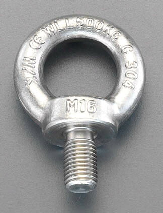 ●材質:SUS304●ねじ径:M10●内径:25●線径:10●使用荷重:230kg000012079427楽天 JP店　