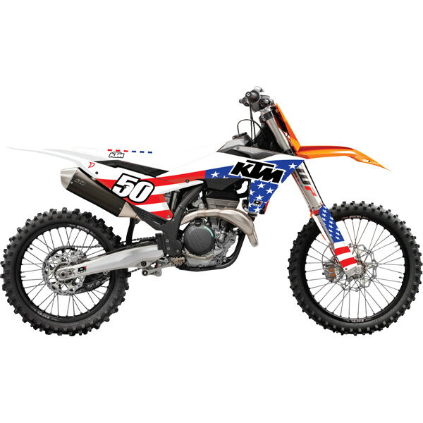 Dcor Visuals グラフィックキット コンプリート USA KTM24年 KTM 250 SX-F Factory Edition 23年-24年 KTM 250 SX 23年-24年 KTM 250 SX-F 23年-24年 KT...