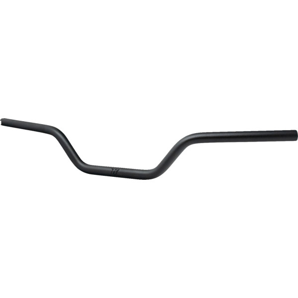 KODLIN USA ハンドルバー TRACKBAR 1" TBW ブラック4インチ上昇、4インチ後退アルミニウム製内部配線用の穴とスロットレーザーエッチングされたKodlin Motorcyclesロゴ加熱グリップには使用できません。KU...