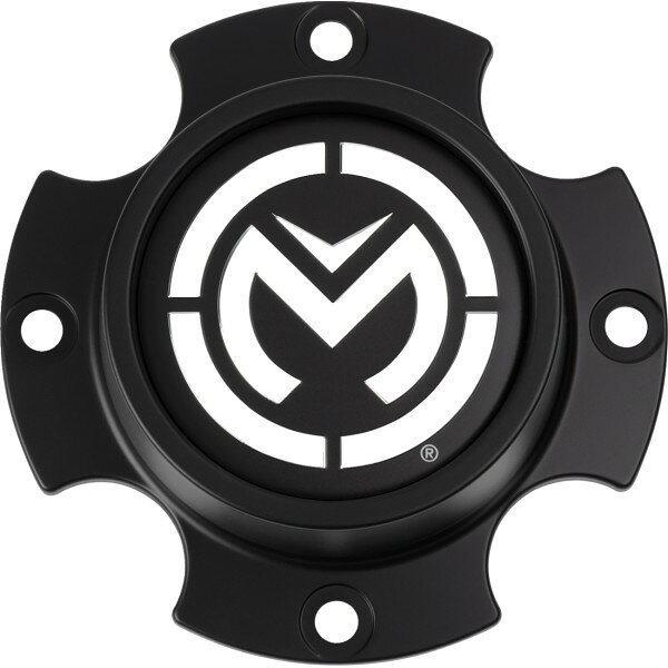 MOOSE OFFROAD 27X センターキャップ 4/110 ブラック・27Xホイール用交換センターキャップC356MB-110MO楽天 JP店