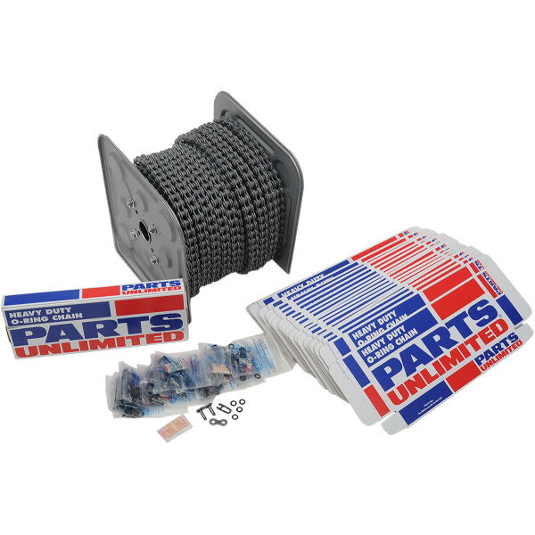 パーツアンリミテッド PARTS UNLIMITED チェーン PU 520 Xリング X 100F クワッドピンリベット、ソリッドブッシングとローラー、そして頑丈なOリングシールを採用。 ショットピーニング加工とプレストレッチ加工済み。 ...