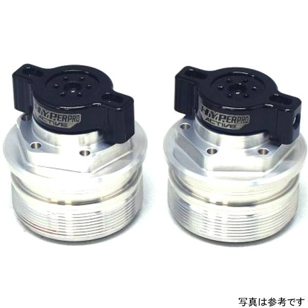 ハイパープロ HYPERPRO プリロードアジャスター21年-22年 ホンダ GB35020年-23年 ホンダ レブル20年-23年 ホンダ レブル 500純正フォーク用アジャストノブカラー:ブラックサスペンションブランドのノウハウを詰め込...