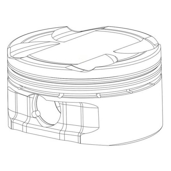 CP Piston & Ring Set for Nissan SR20DE w/ Turbo - Bore (86.5mm) - Size (.5mm) - 8.5:1メーカー：CP Pistonsメーカー品番：SC7327PVD・掲載画...