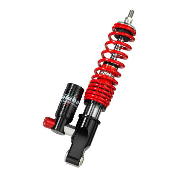 Bitubo MEV0 Vespa Front Monoshock Adjustable: Spring Preload, Compression, Red Springメーカー：Bitubo Suspensionメーカー品番：PV044M...