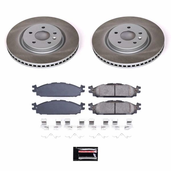 Power Stop 11-19 Lincoln MKT Front Semi-Coated Rotor Kitメーカー：PowerStopメーカー品番：SC5583・掲載画像は、カタログより抜粋した参考画像となっております。ご不安な場合は...