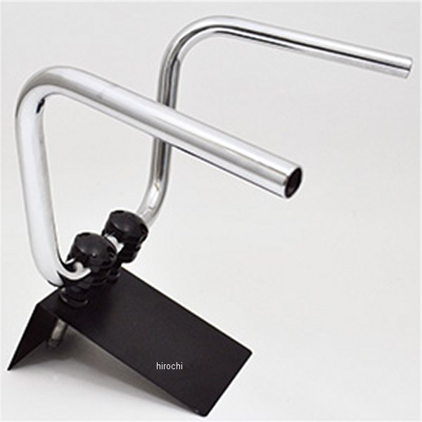 アルキャンハンズ ALCAN hands ハンドルバー φ25.4 スクイザー25カラー:メッキ素材:スチール全高:260mm全幅:470mmホルダー取付部の有効幅:170mmプルバックサイズ:230mm内入角度:70°前傾角度:100°外...